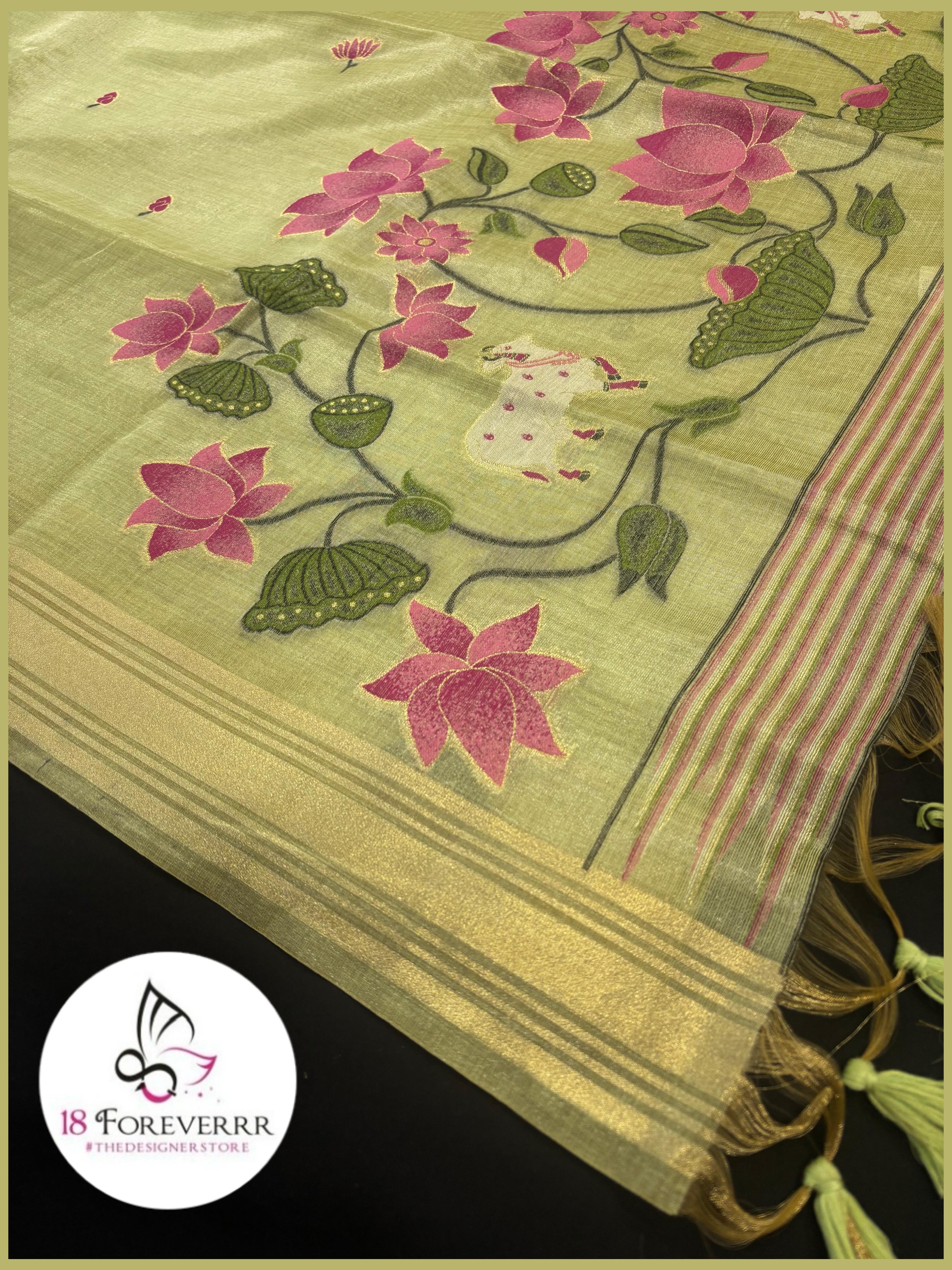 Pichwai Tales on Tissue – 18foreverrr